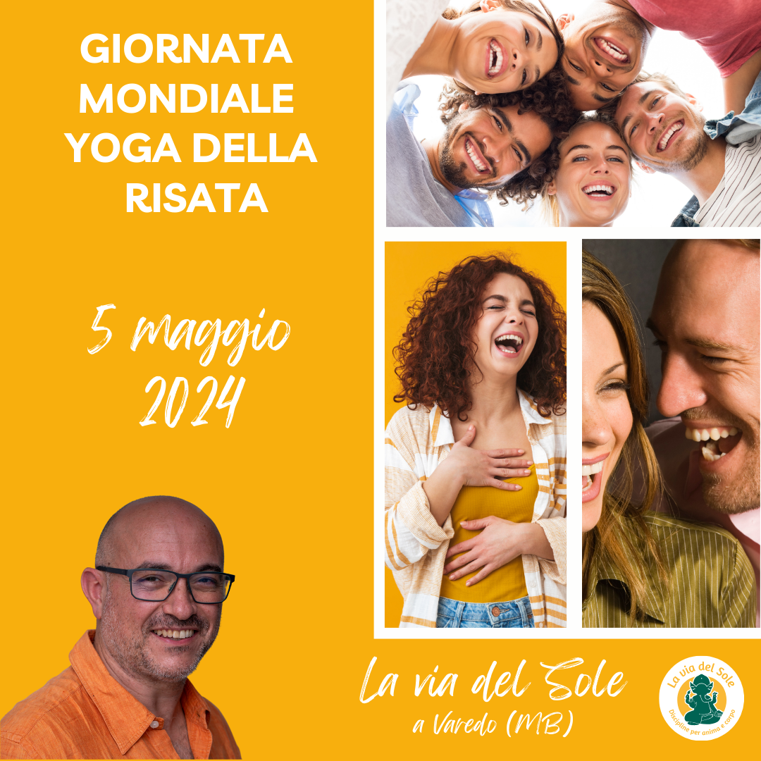 Giornata mondiale dello Yoga della Risata Maggio 2024